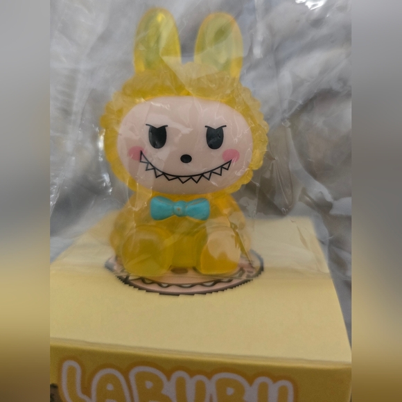 Toys | Nib Labubu Figure Yellow | Poshmark